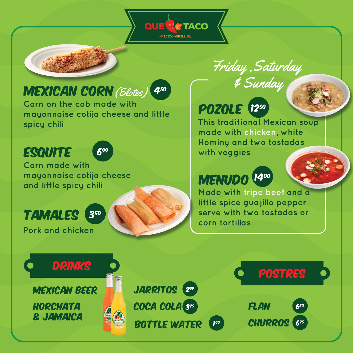 Savage – Que Taco Mex Grill | Mexican Restaurant